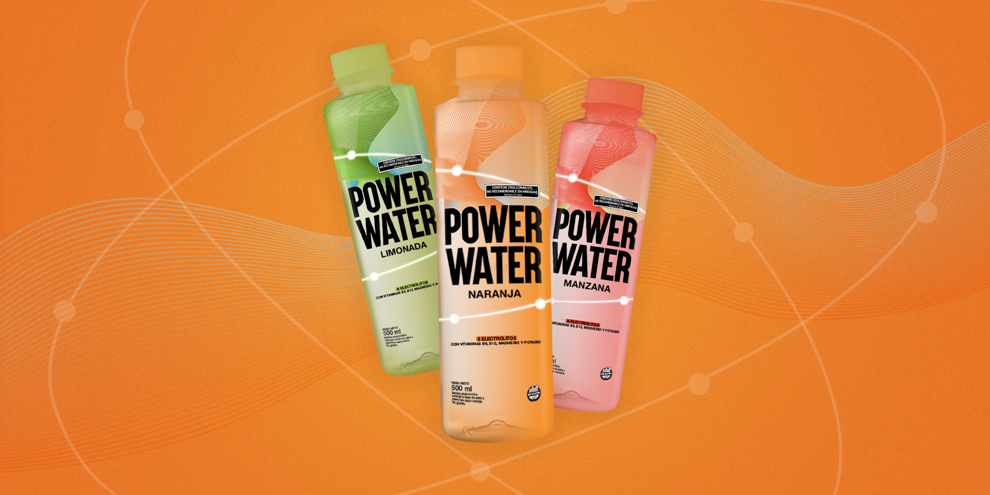 Power Water ⚡ Hidratación Avanzada ⚡ Aguas con Electrolitos